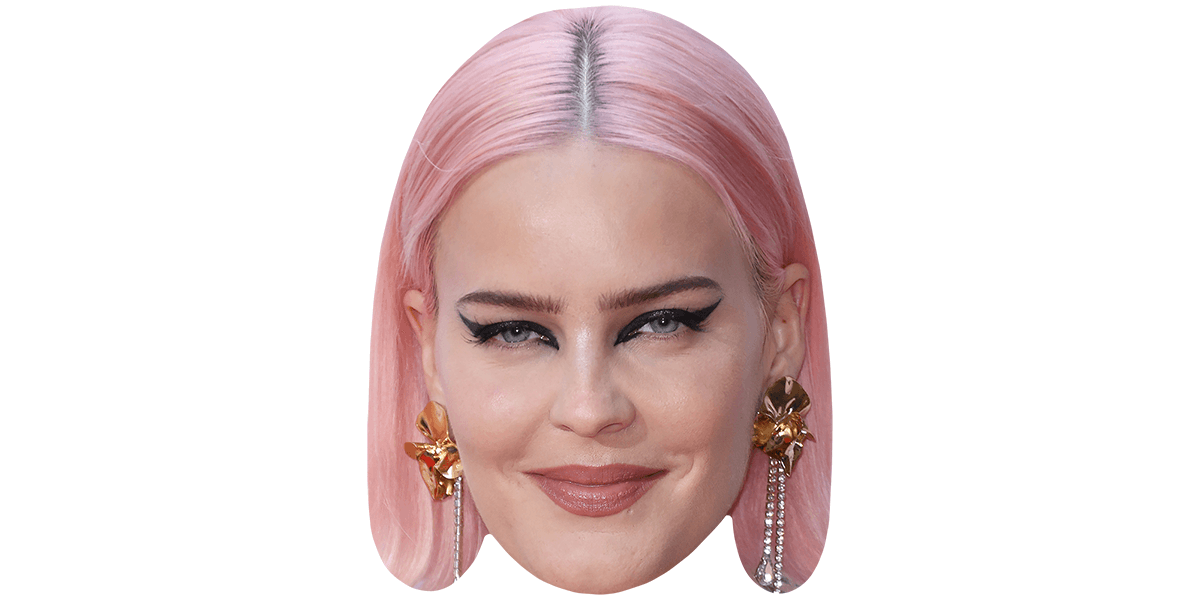 Anne-Marie (Pink Hair) Mask - Celebrity Cutouts