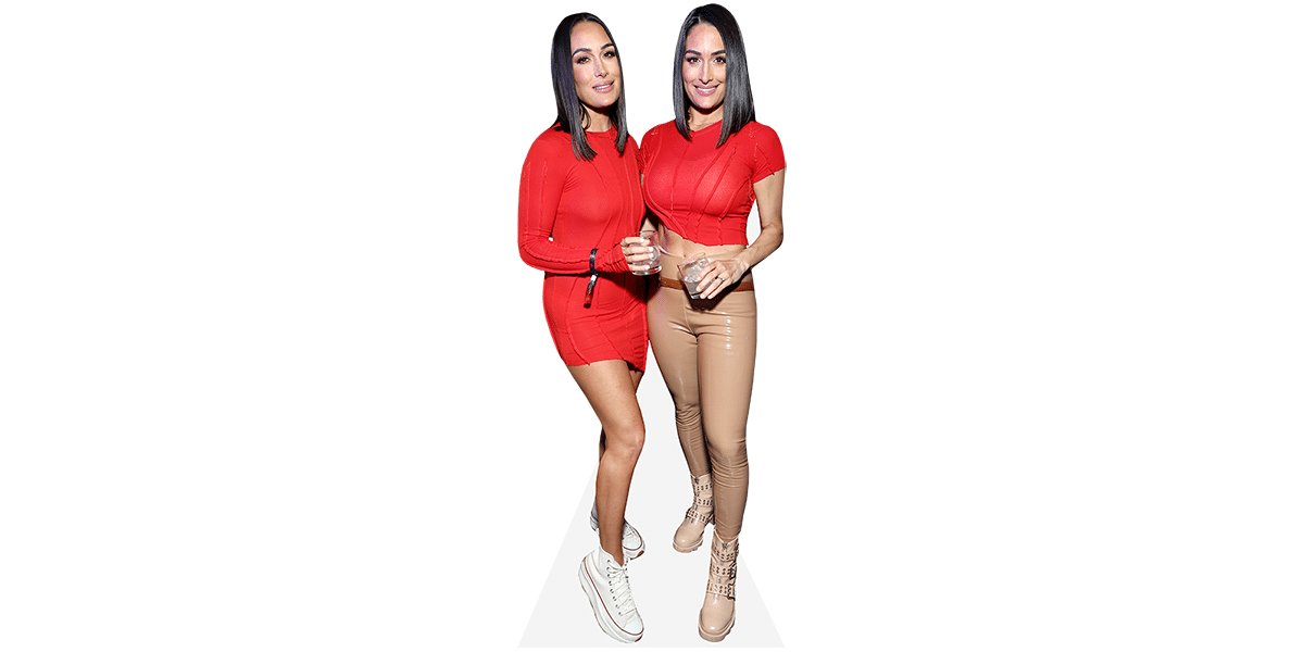 Brie Bella And Nikki Bella (Duo 2) Mini Celebrity Cutout - Celebrity ...
