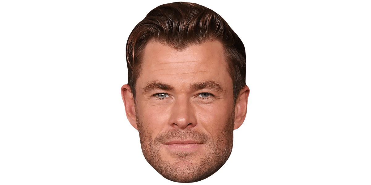 Chris Hemsworth (Stubble) Big Head - Celebrity Cutouts