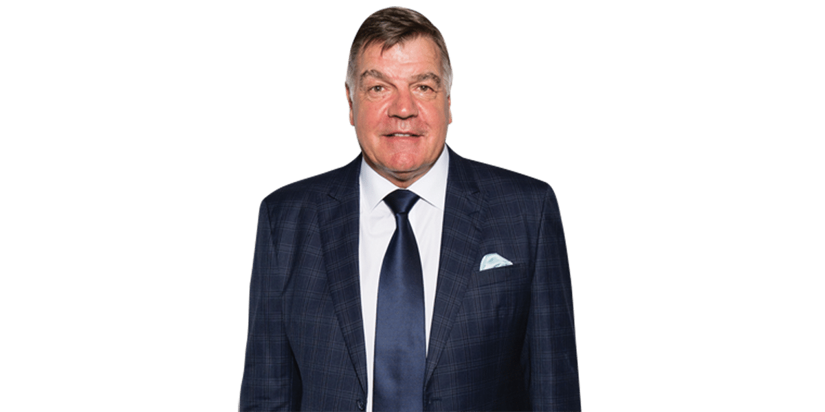 Sam Allardyce (Tie) Half Body Buddy - Celebrity Cutouts