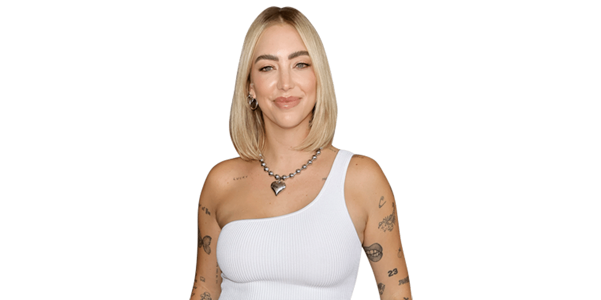 Apphia Castillo (White Outfit) Half Body Buddy - Celebrity Cutouts