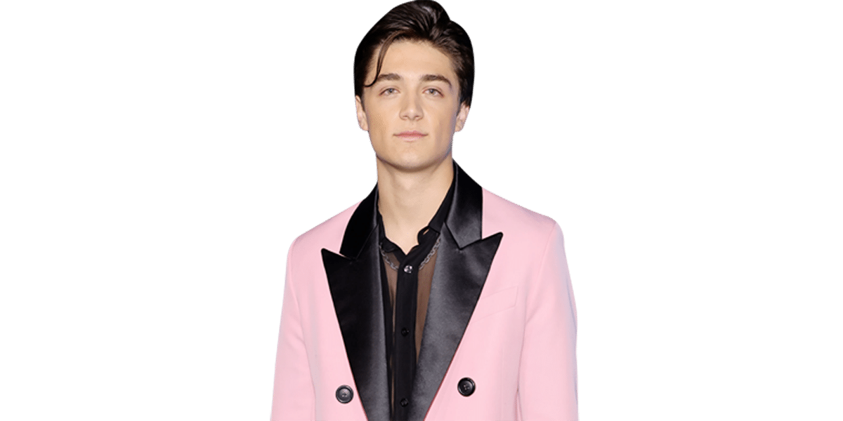 Asher Angel (Pink Suit) Half Body Buddy - Celebrity Cutouts