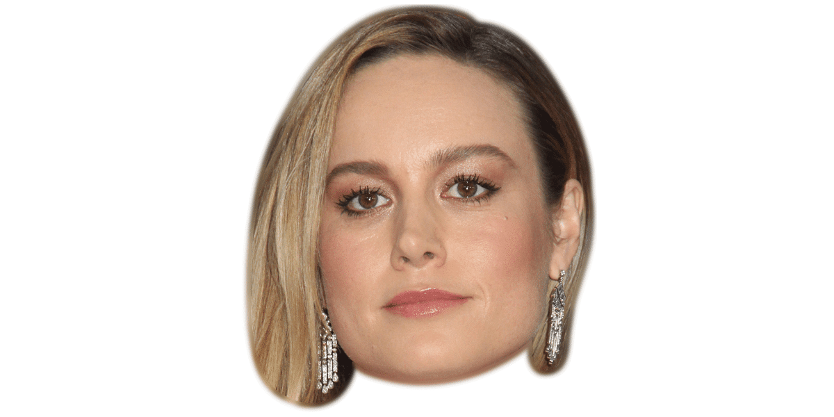 Brie Larson (Long Hair) Mask - Celebrity Cutouts
