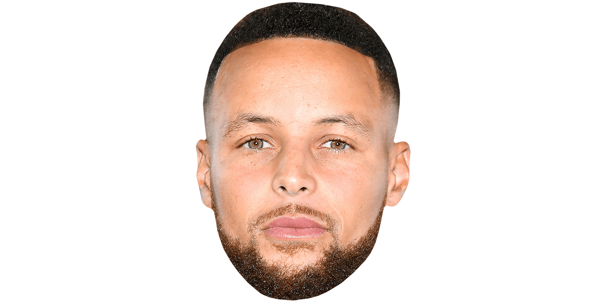 Stephen Curry (Beard) Big Head - Celebrity Cutouts