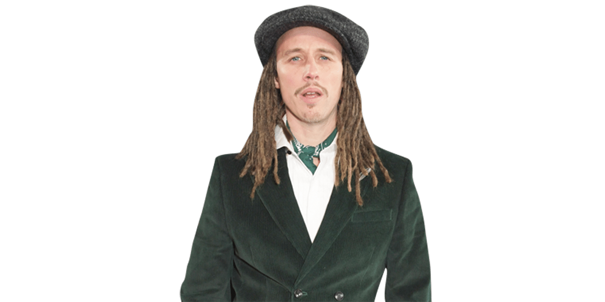 JP Cooper (Green Suit) Half Body Buddy - Celebrity Cutouts