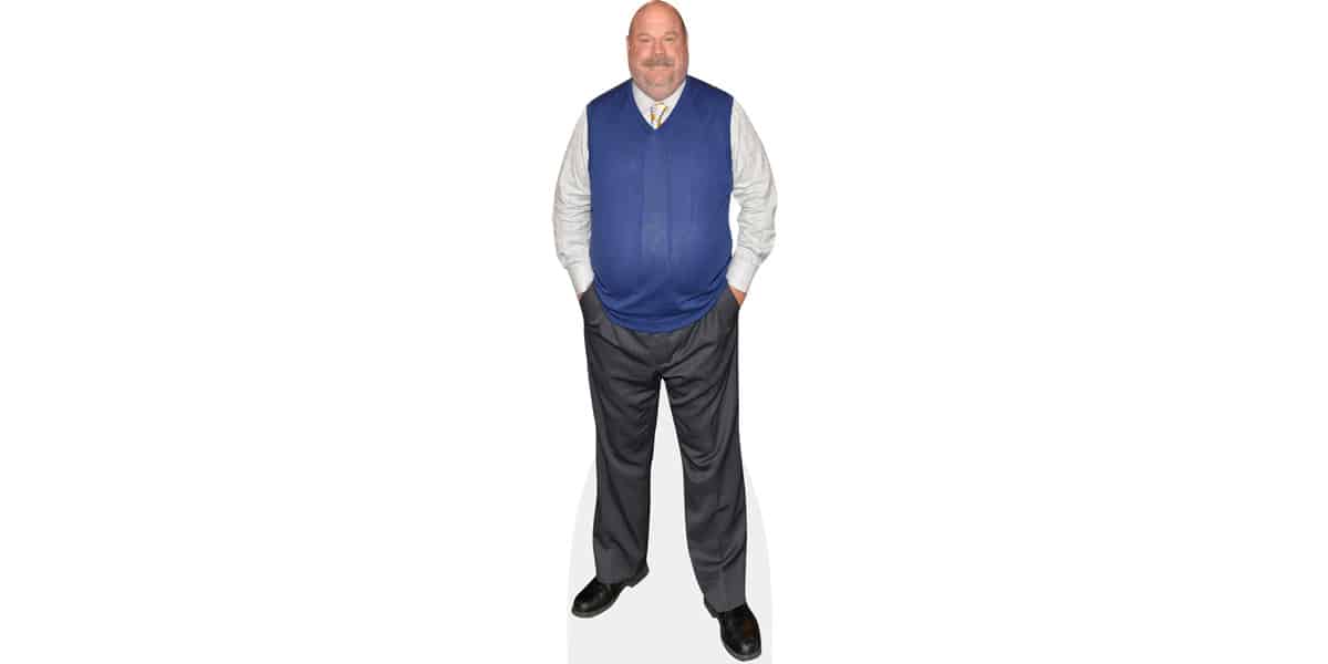 Kevin Chamberlin (Blue) Cardboard Cutout - Celebrity Cutouts