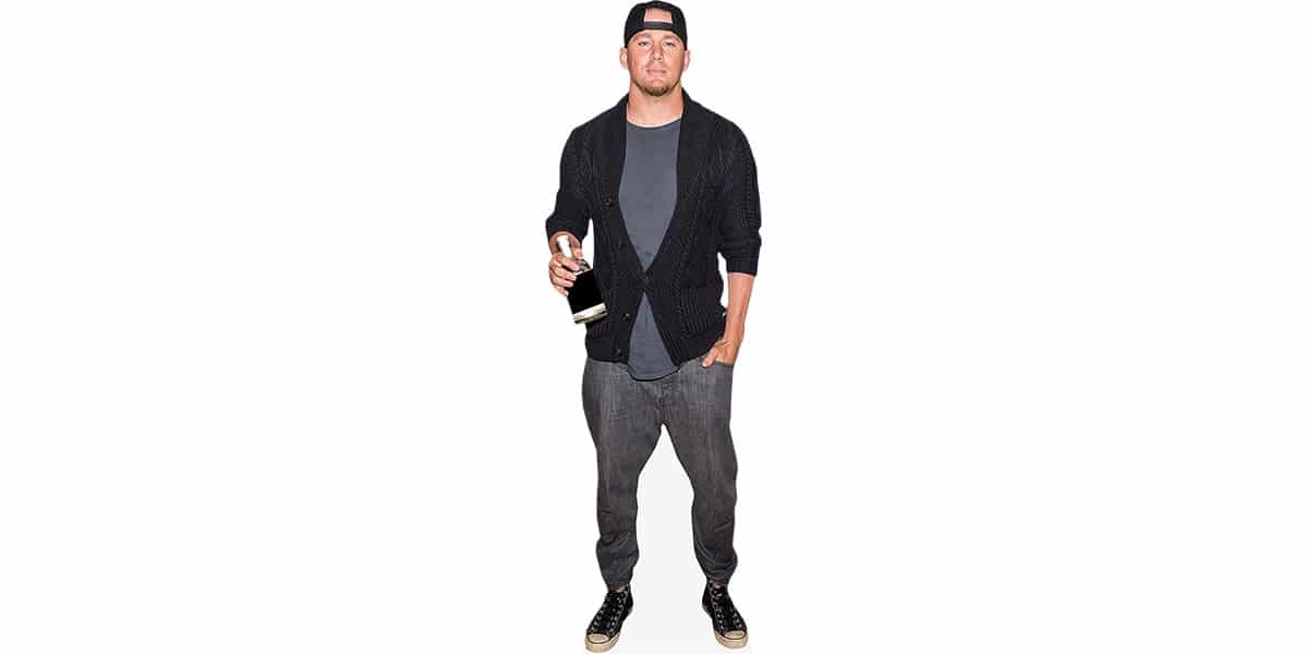 Channing Tatum (Cap) Mask - Celebrity Cutouts