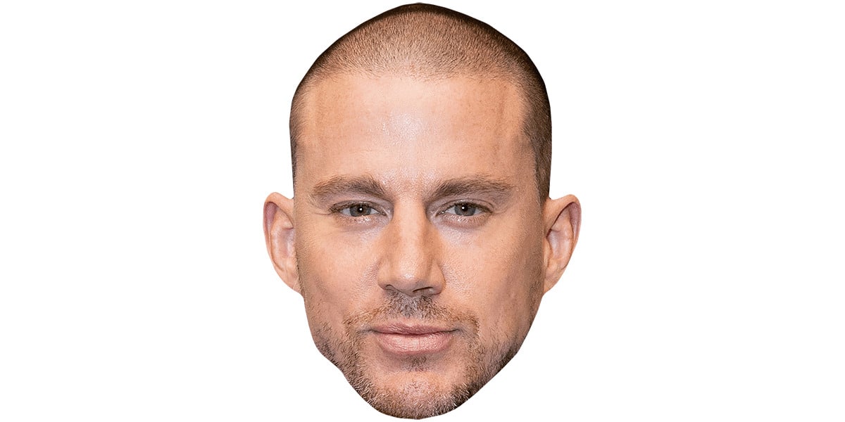Channing Tatum (Shaved Head) Big Head - Celebrity Cutouts