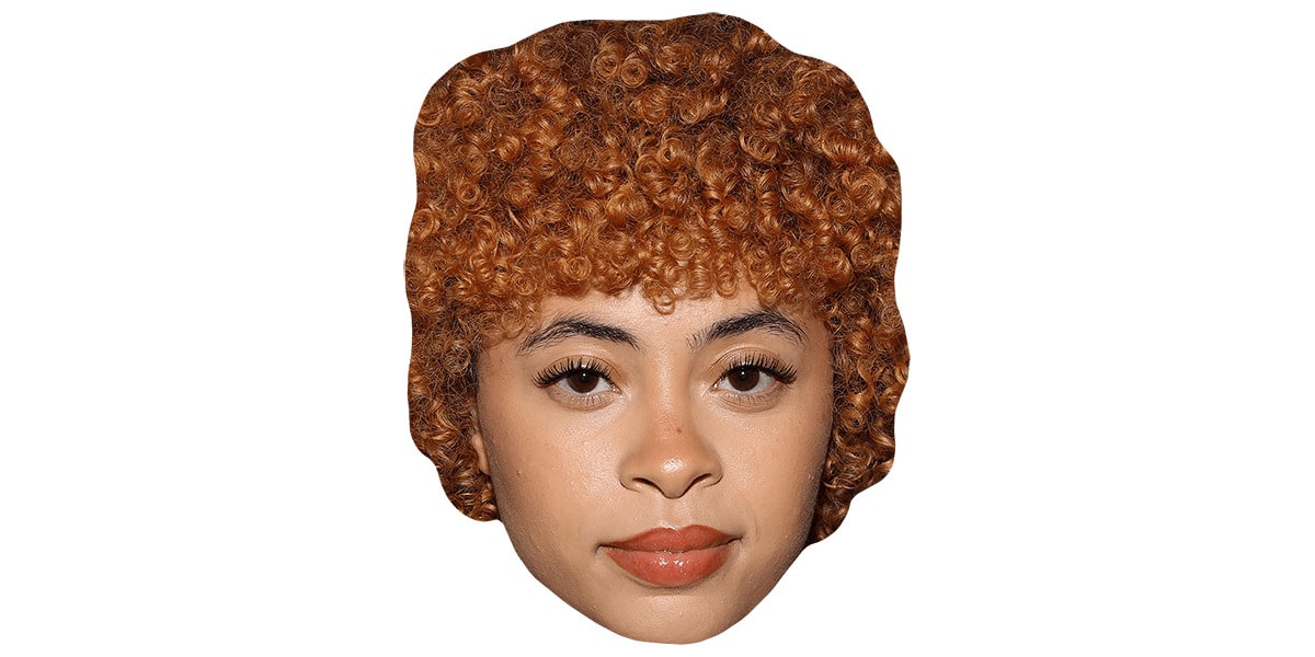 Isis Gaston (Curls) Big Head - Celebrity Cutouts