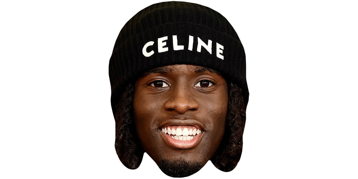 Kai Cenat (Smile) Big Head - Celebrity Cutouts