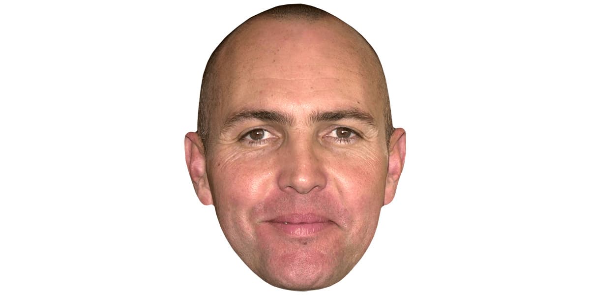 Arnold Vosloo (Shaved Head) Big Head - Celebrity Cutouts