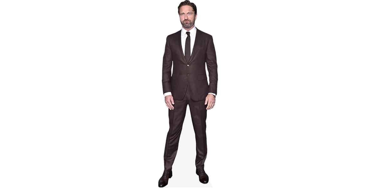 Gerard Butler (Brown Suit) Cardboard Cutout - Celebrity Cutouts