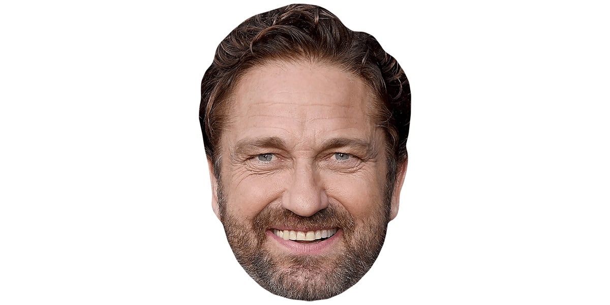Gerard Butler (Smile) Big Head - Celebrity Cutouts