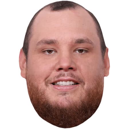 Luke Albert Combs (Beard) Mask - Celebrity Cutouts