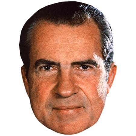 Richard Nixon (Black Hair) Big Head - Celebrity Cutouts