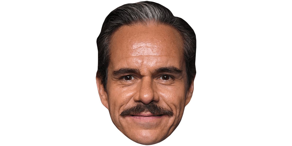 Tony Dalton (Moustache) Mask - Celebrity Cutouts