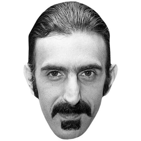 Frank Zappa (Moustache) Big Head - Celebrity Cutouts