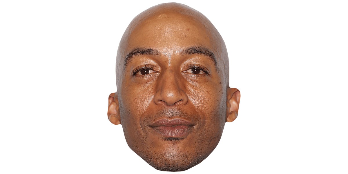 James Lesure (Stubble) Mask - Celebrity Cutouts