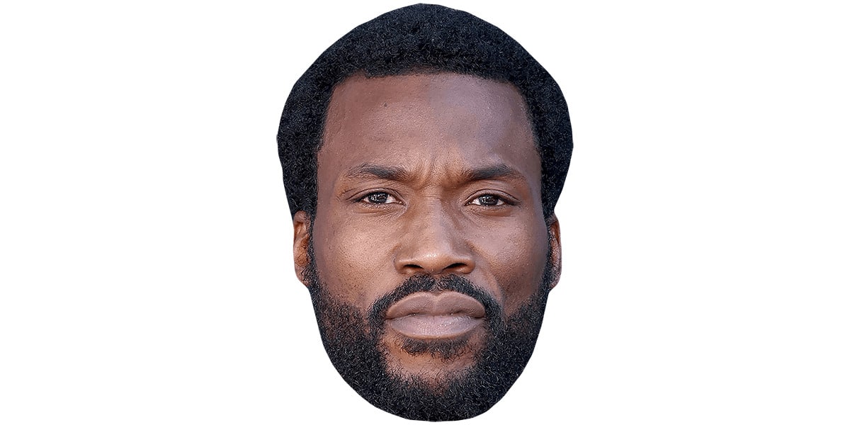 Meek Mill (Beard) Mask - Celebrity Cutouts