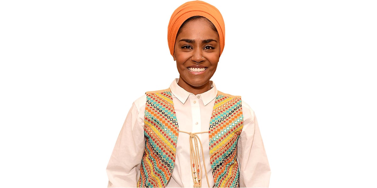 Nadiya Hussain (Waitcoat) Half Body Buddy - Celebrity Cutouts