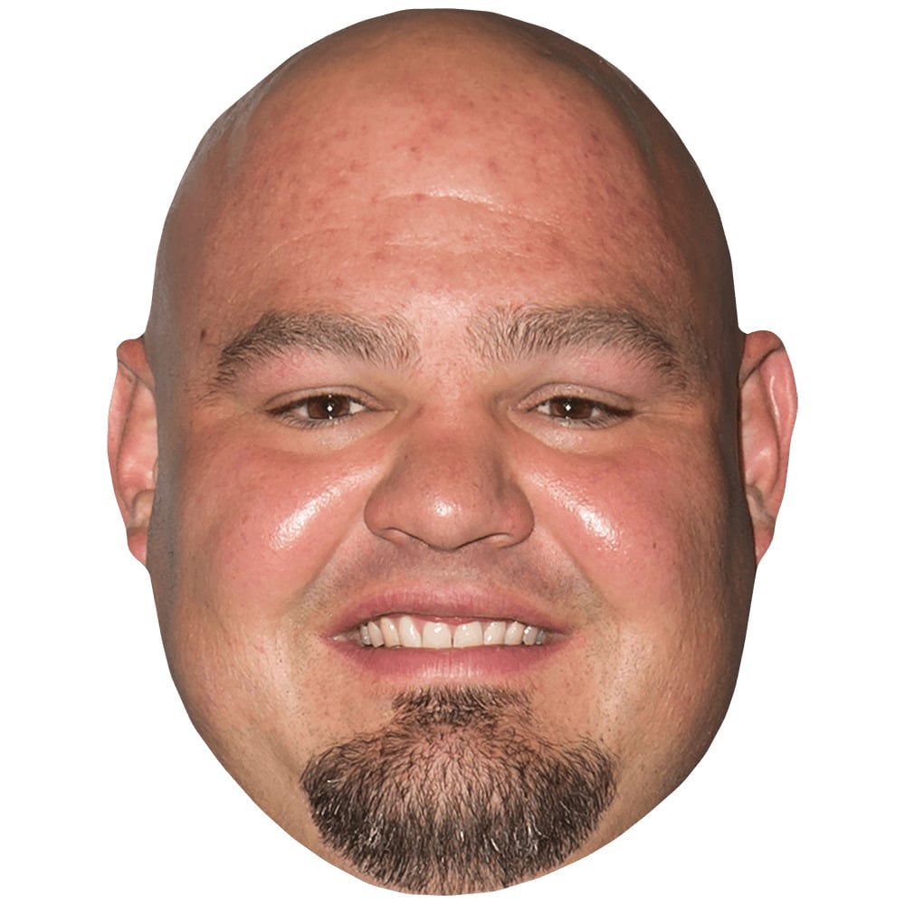 Brian Shaw (Smile) Mask - Celebrity Cutouts