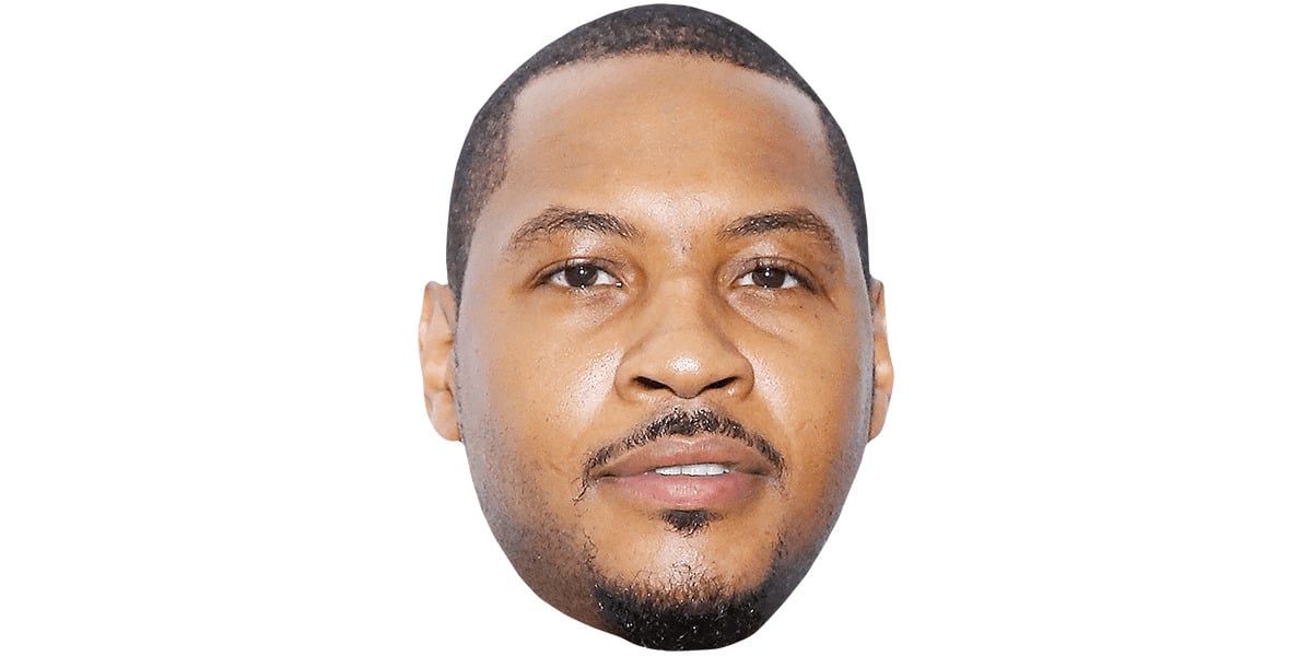 Carmelo Kyam Anthony (Beard) Big Head - Celebrity Cutouts