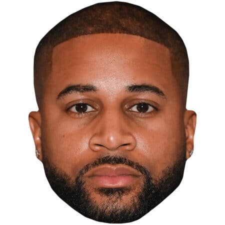 Devale Ellis (Beard) Mask - Celebrity Cutouts