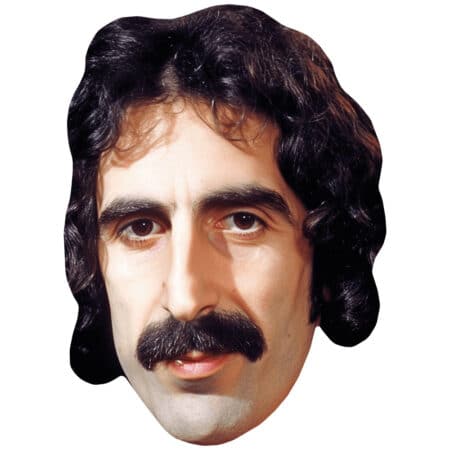 Frank Zappa (Moustache) Mask - Celebrity Cutouts