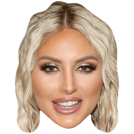 Kayley Gunner (Make Up) Mask - Celebrity Cutouts
