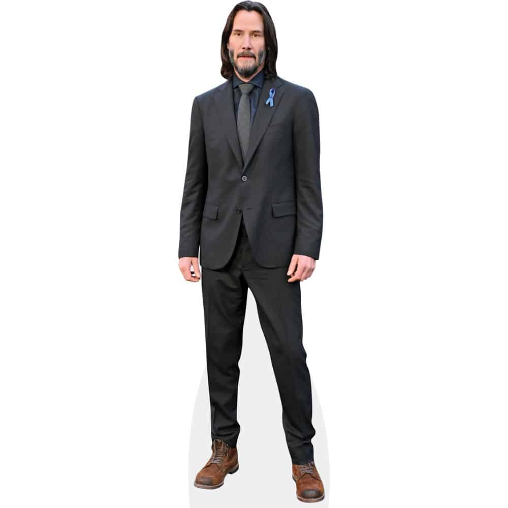 Keanu Reeves (Brown Shoes) Cardboard Cutout - Celebrity Cutouts