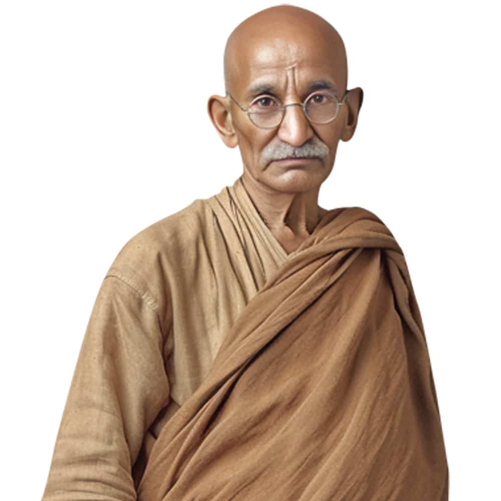 Mahatma Gandhi (Tunic) Half Body Buddy - Celebrity Cutouts