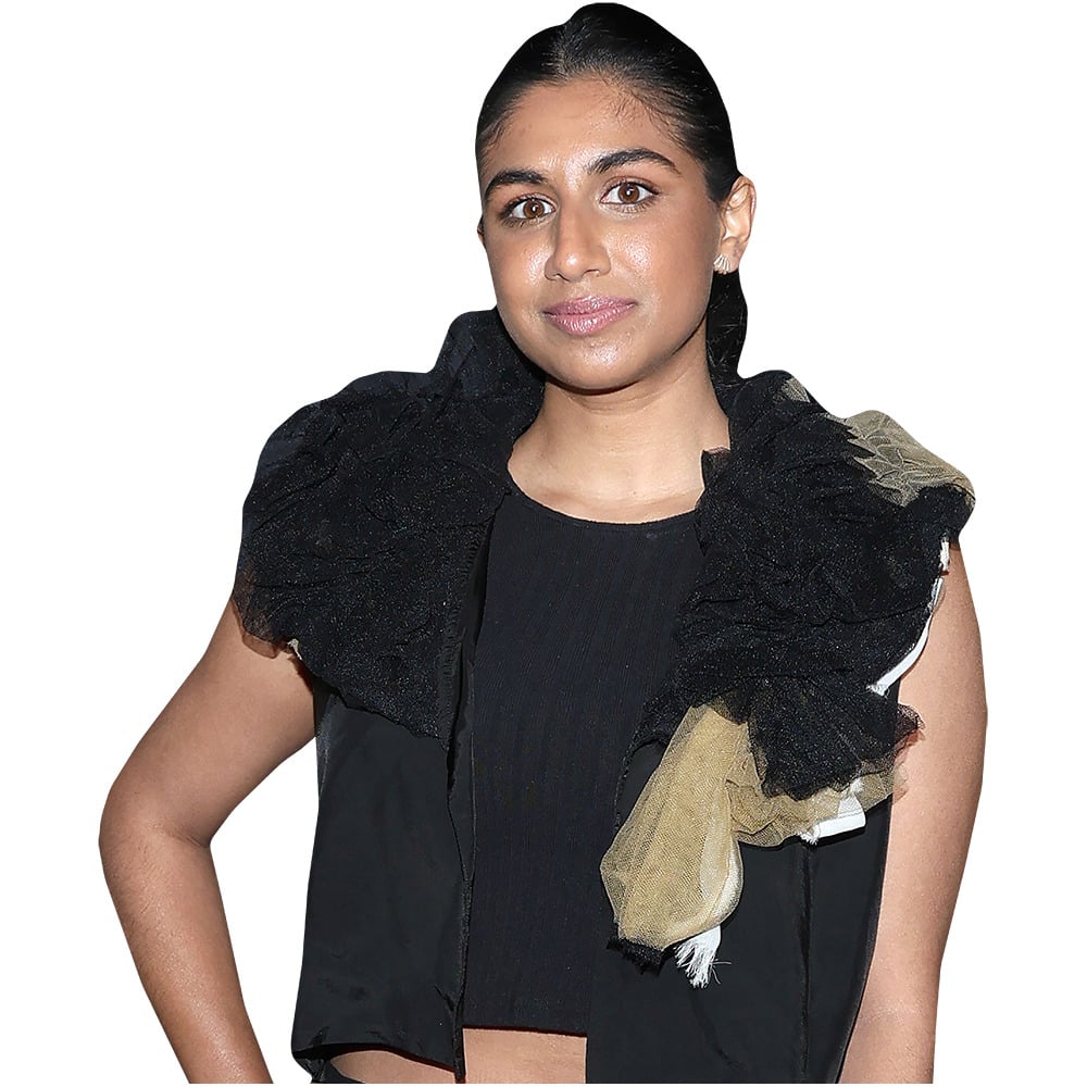 Monica Padman (Black Outfit) Half Body Buddy - Celebrity Cutouts