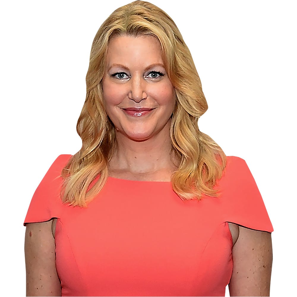 Anna Gunn (Pink Dress) Half Body Buddy - Celebrity Cutouts