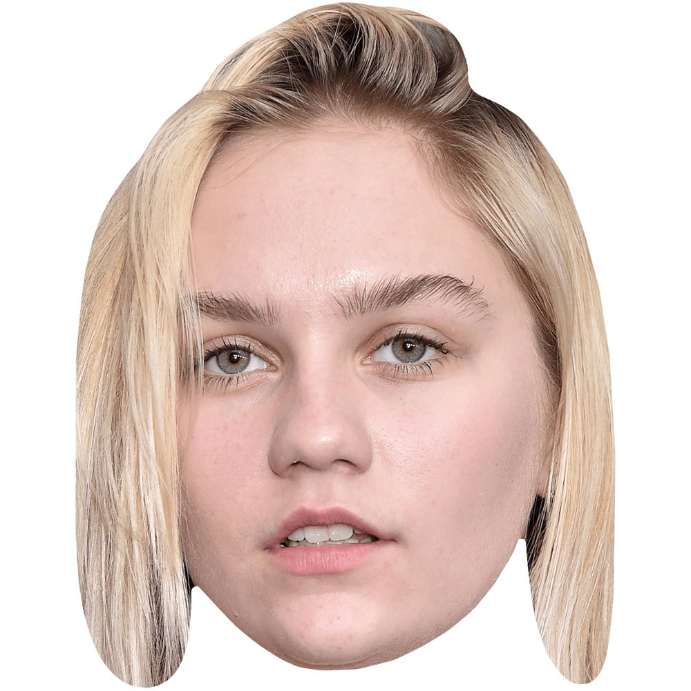Carlie Hanson (Blonde Hair) Mask - Celebrity Cutouts