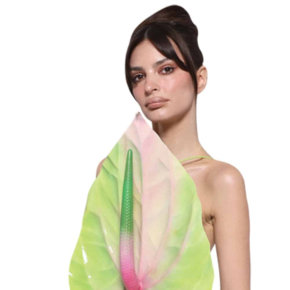 Emily Ratajkowski (Flower) Half Body Buddy - Celebrity Cutouts