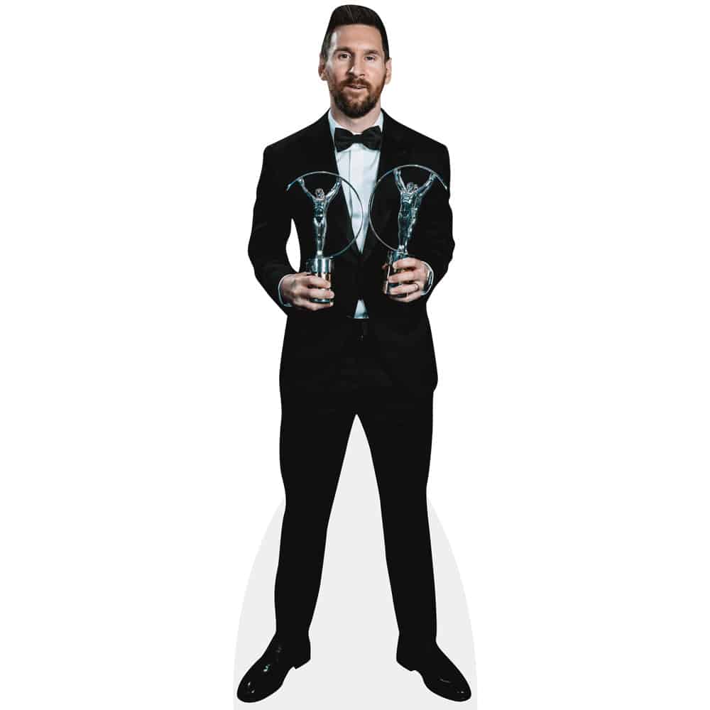 Lionel Messi (Awards) Cardboard Cutout - Celebrity Cutouts