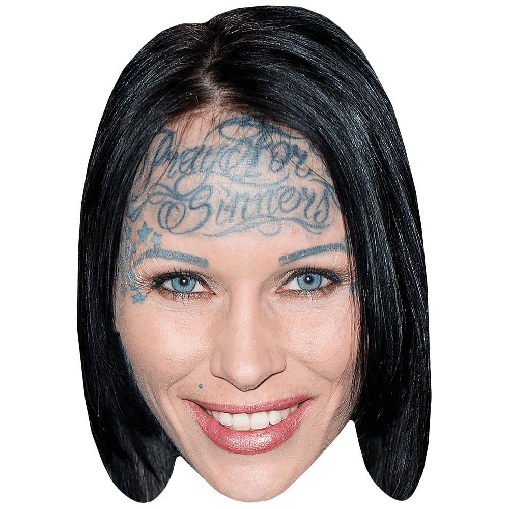 Michelle Mcgee (Smile) Mask - Celebrity Cutouts