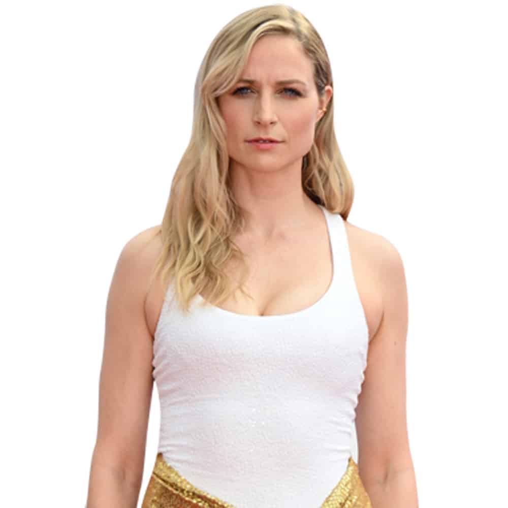 Niamh Algar (Gold) Half Body Buddy - Celebrity Cutouts