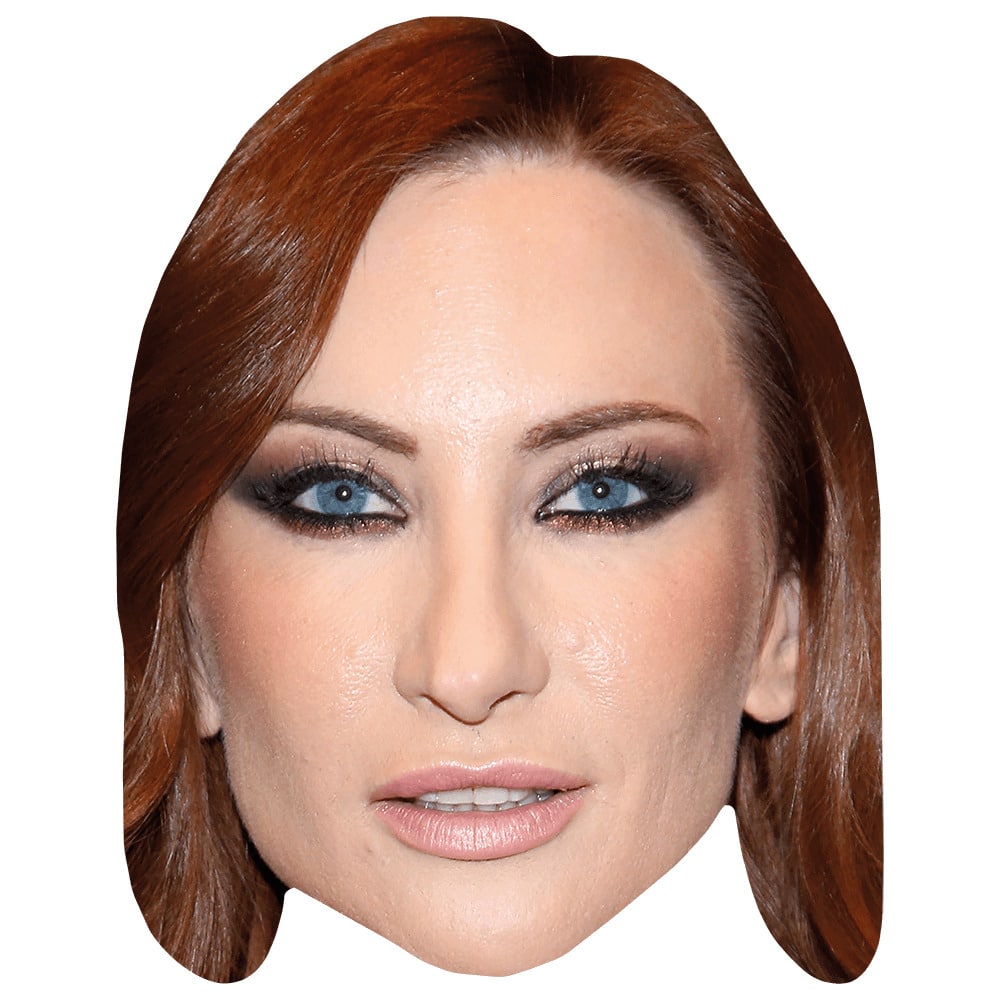Sophia Locke (Make Up) Mask - Celebrity Cutouts