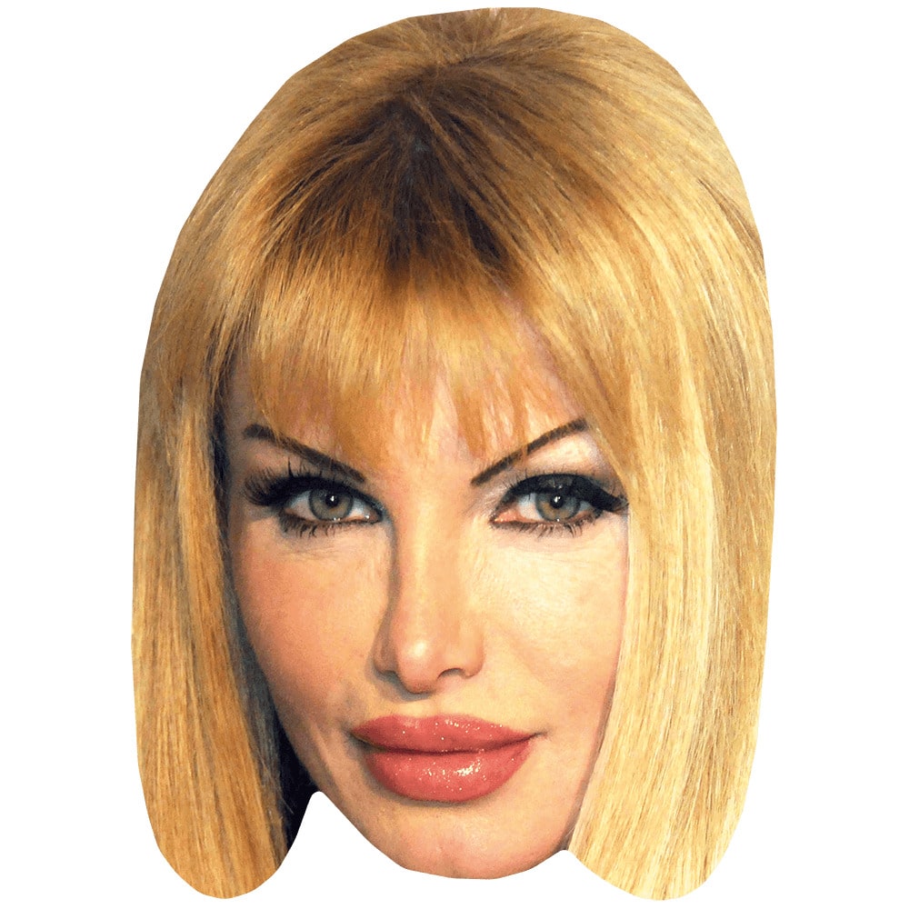 Taylor Wane (Fringe) Mask - Celebrity Cutouts