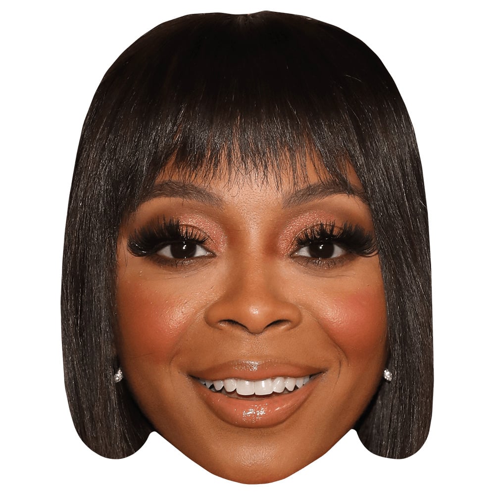 Bresha Webb (Fringe) Mask - Celebrity Cutouts