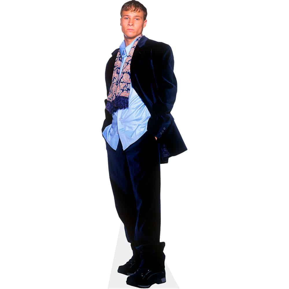 Brian Littrell (Scarf) Cardboard Cutout - Celebrity Cutouts
