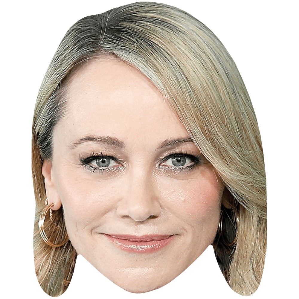 Christine Taylor (Blonde) Big Head - Celebrity Cutouts