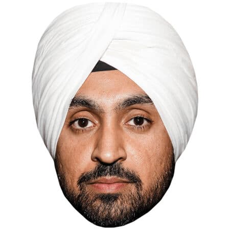 Diljit Dosanjh (Beard) Mask - Celebrity Cutouts