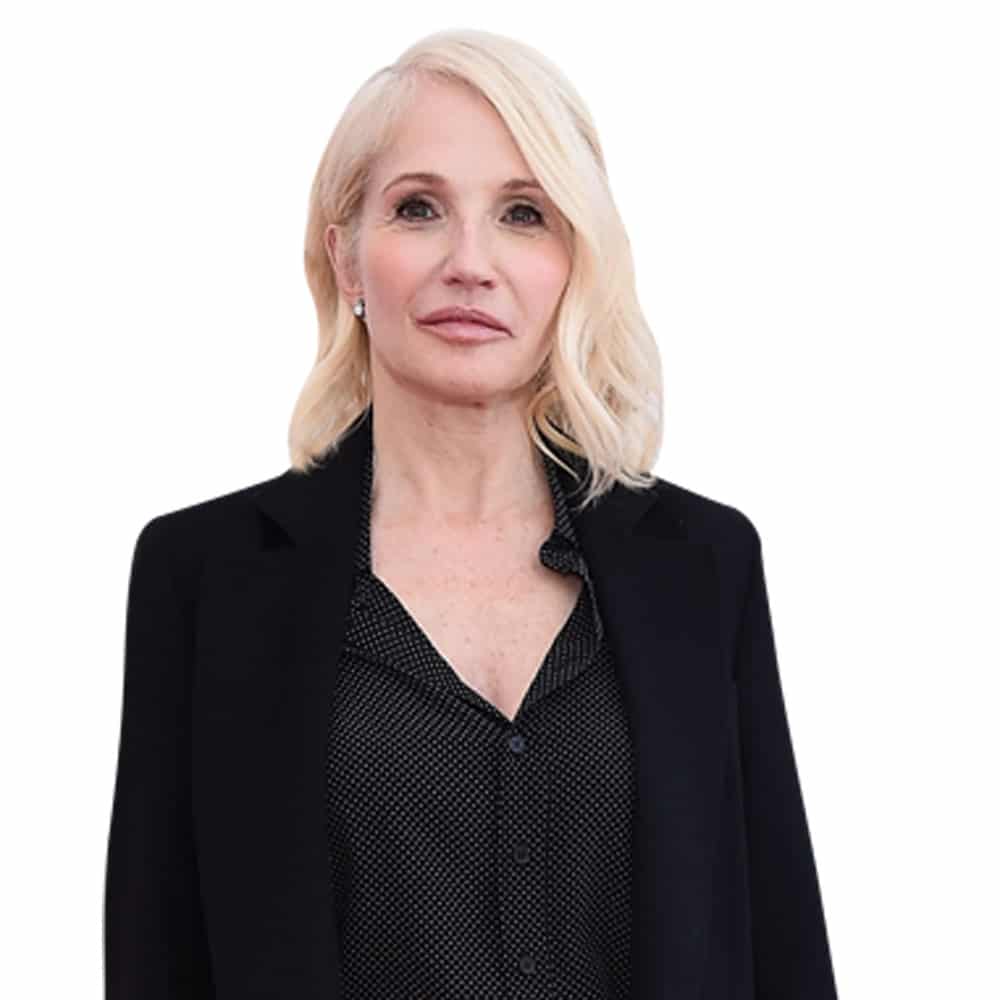 Ellen Barkin (Black Outfit) Half Body Buddy - Celebrity Cutouts