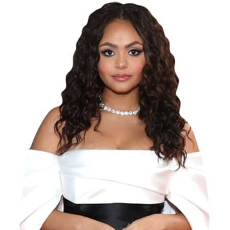 Miia Harris (Short Dress) Half Body Buddy - Celebrity Cutouts