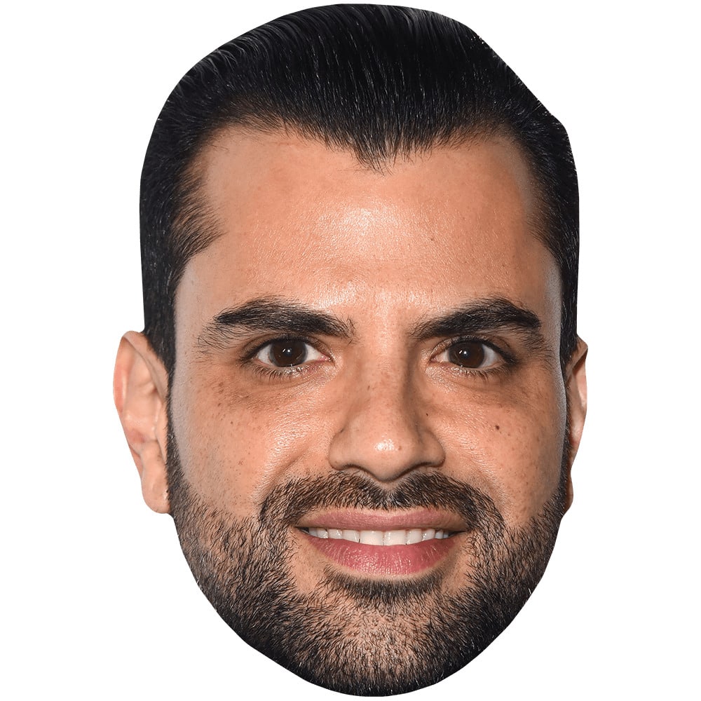 Shervin Roohparvar (Beard) Big Head - Celebrity Cutouts