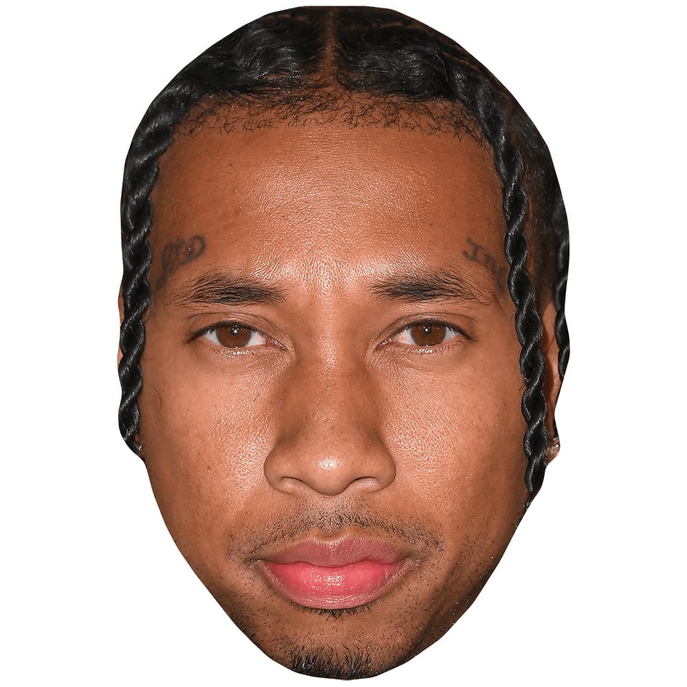 Tyga (Stubble) Big Head - Celebrity Cutouts
