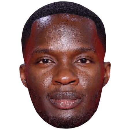 Ashley Byam (Goatee) Mask - Celebrity Cutouts