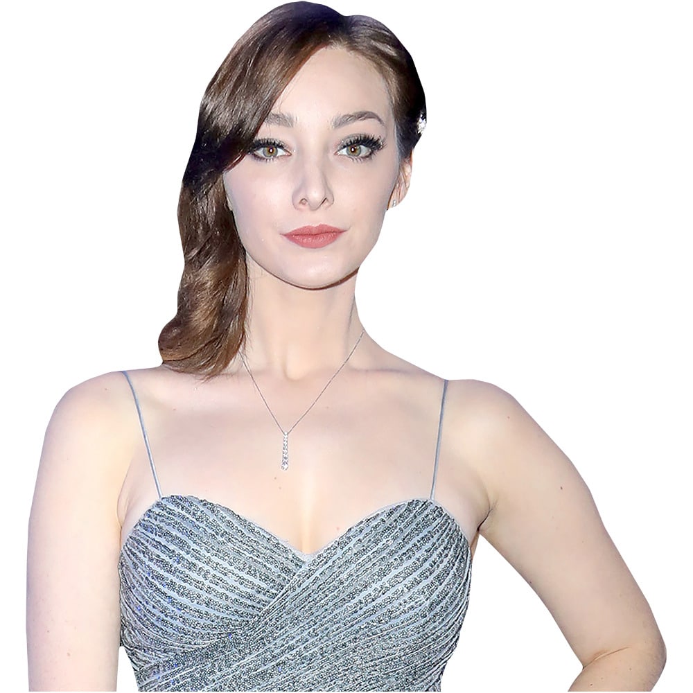 Emma Dumont (Grey) Half Body Buddy - Celebrity Cutouts